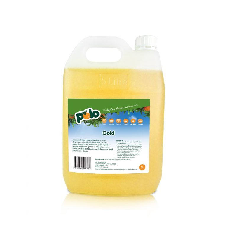 POLO CITRUS GOLD DEGREASER 5L - Brentcorp Foodservice & Bulk Barn