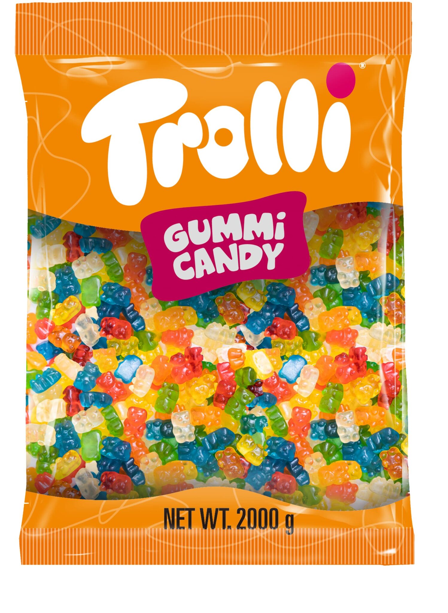 TROLLI GUMMY BEARS 2KG - Brentcorp Foodservice & Bulk Barn