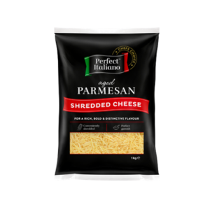CHEESE - PERFECT ITALIANO SHREDD PARMESAN 1.5KG - Brentcorp Foodservice ...