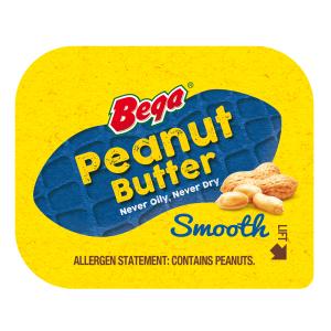 BEGA PEANUT BUTTER PORTIONS 50PC - Brentcorp Foodservice & Bulk Barn