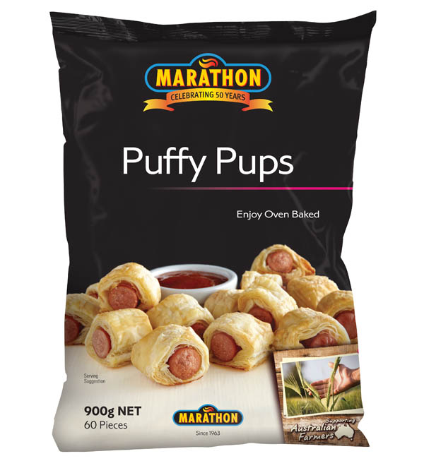 MARATHON PUFFY DOGS 900GM - Brentcorp Foodservice & Bulk Barn