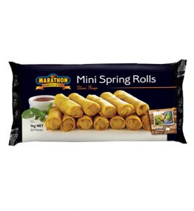 MARATHON MINI SPRING ROLLS 1KG - Brentcorp Foodservice & Bulk Barn