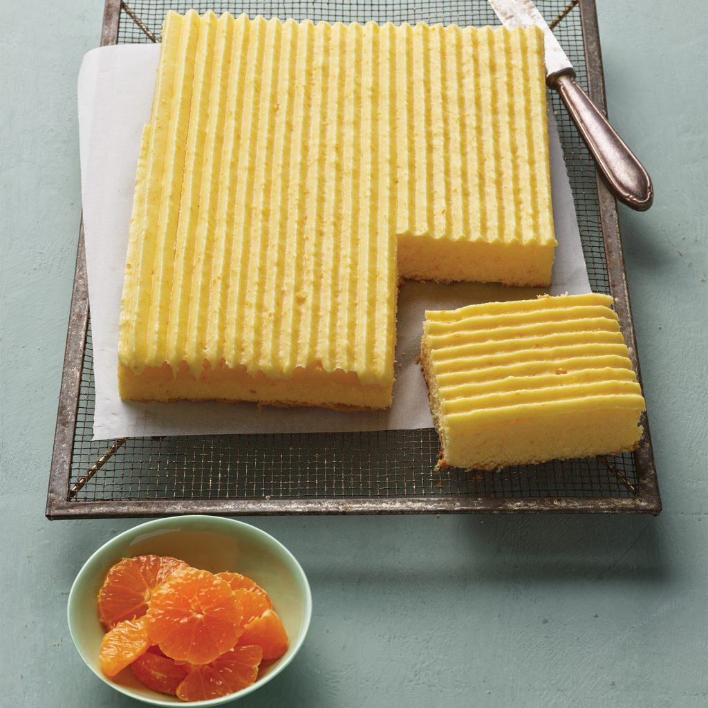 SARA LEE ORANGE TRAY CAKE 1.8KG - Brentcorp Foodservice & Bulk Barn