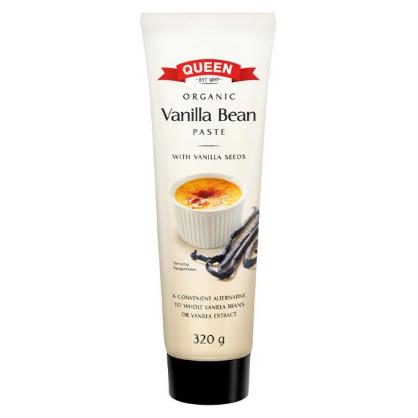 QUEEN VANILLA BEAN PASTE 320G - Brentcorp Foodservice & Bulk Barn