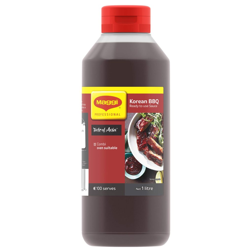 MAGGI KOREAN BBQ SAUCE 1L - Brentcorp Foodservice & Bulk Barn