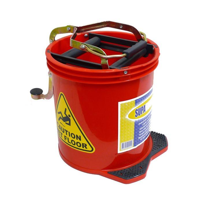 HEAVY DUTY MOP BUCKET - RED 16L - Brentcorp Foodservice & Bulk Barn