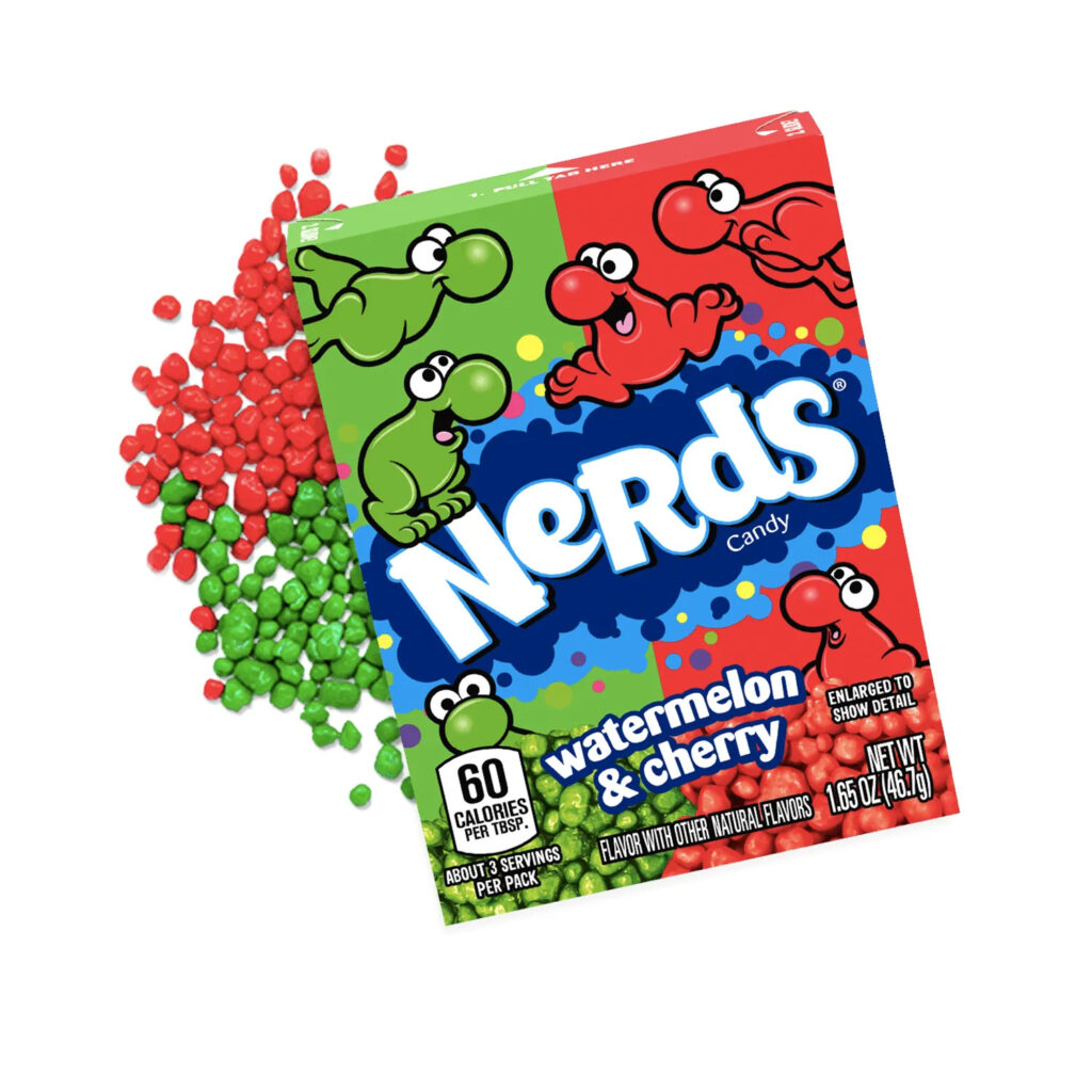 NERDS WATERMELON & CHERRY 46.7g - Brentcorp Foodservice & Bulk Barn